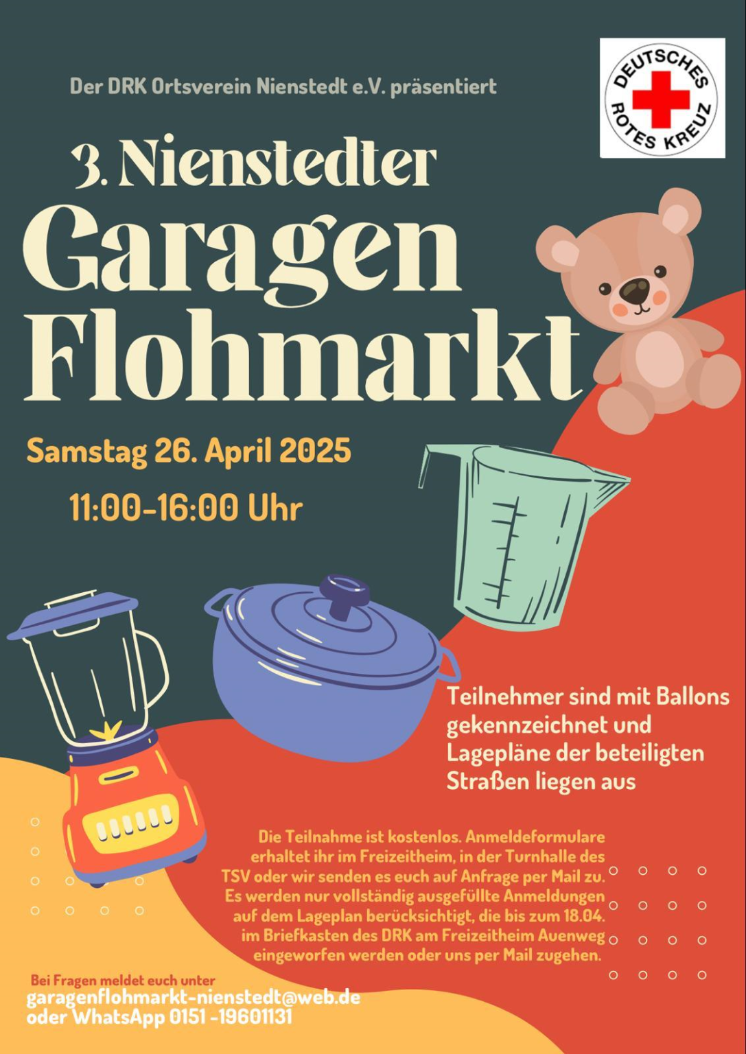 Erlebt den 3. Nienstedter Garagenflohmarkt – ein buntes Gemeinschafts ...